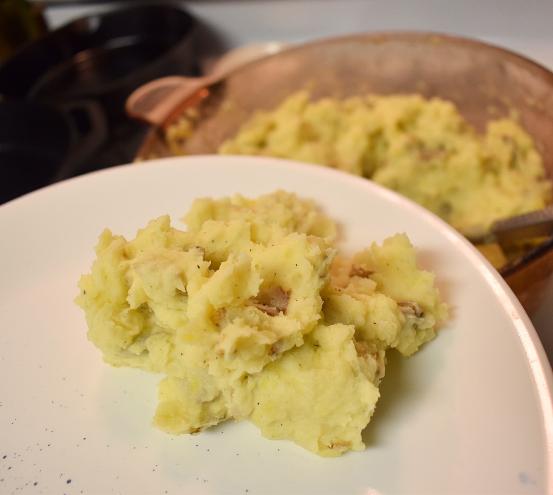 Cream Cheese Mashed Potatoes - Simply Sophia Homestead